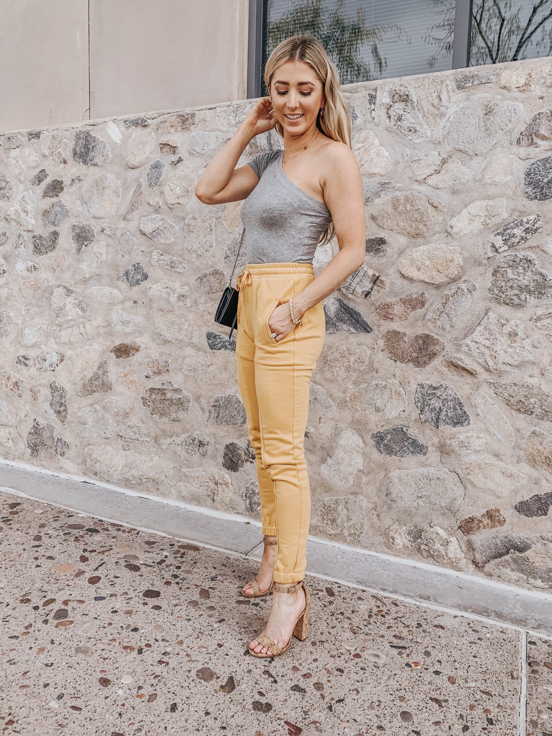How to Dress Up Sweatpants - Always Meliss